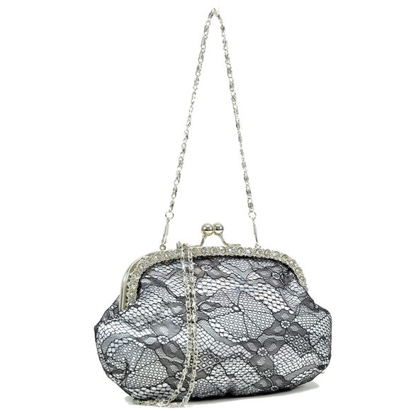 Ԁаѕеіn | Bags | Vintage Lace Evening Clutch Bag Elegant Floral Purse ...